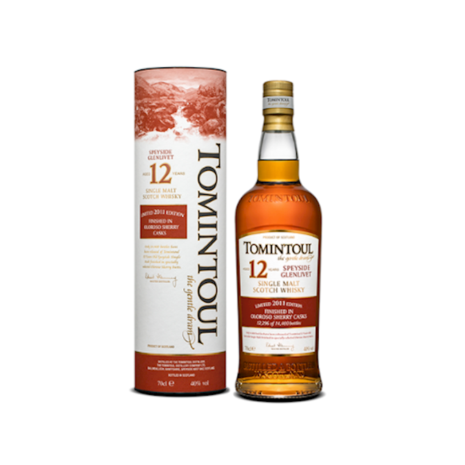 Tomintoul Tomintoul 12 Years Old Oloroso Sherry Cask Finish - Best Gourmet Products | TasteAtlas