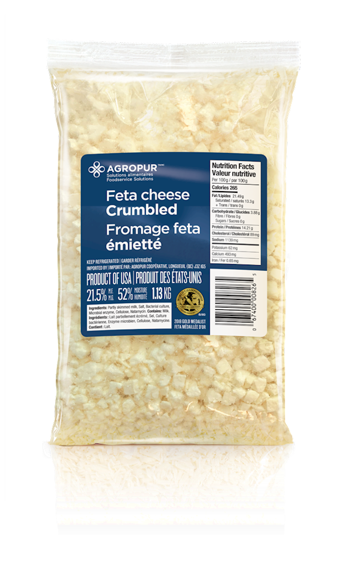 Agropur Feta Cheese - Best Gourmet Products | TasteAtlas