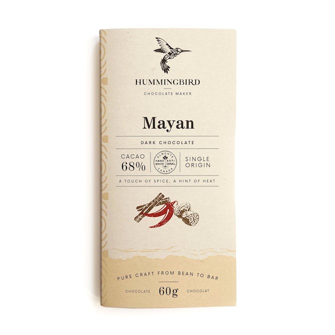 Hummingbird Chocolate Mayan 68% - Best Gourmet Products | TasteAtlas