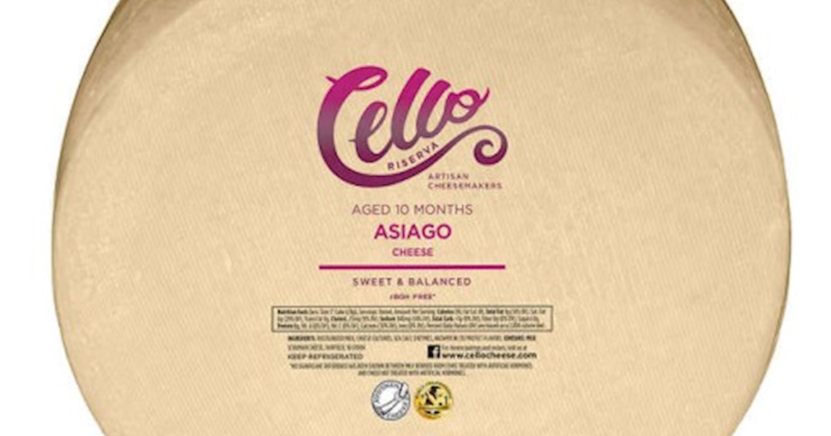 Cello Cheese Cello Hand Crafted Asiago Wheel - Best Gourmet Products ...