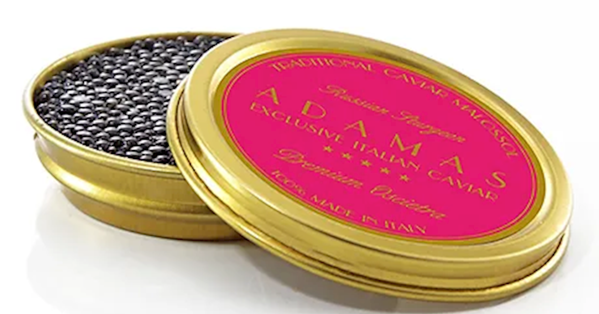 Caviar & Cocktails Adamas Pink Label Caviar - Best Gourmet Products ...