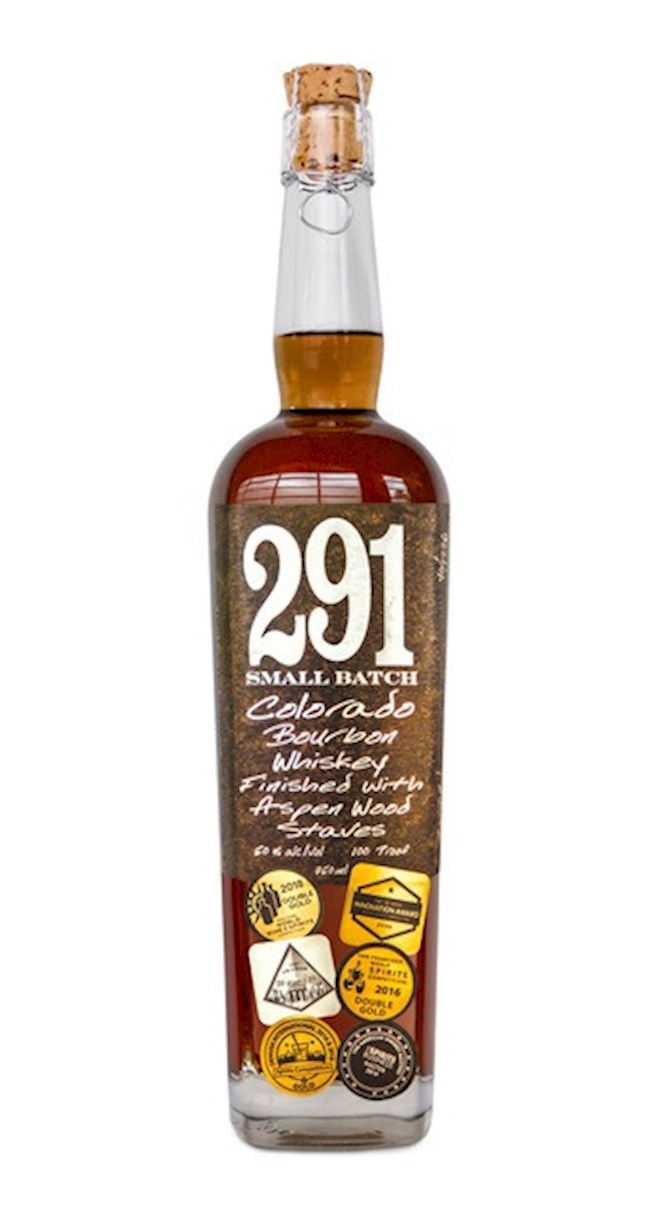 Distillery 291 291 Colorado Bourbon Whiskey Finished with Aspen Wood ...