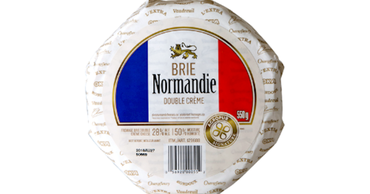Agropur Agropur Signature Normandie Double Crème Brie - Best Gourmet ...