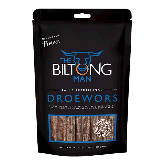 The Biltong Man Tasty Traditional Droewors - Best Gourmet Products ...