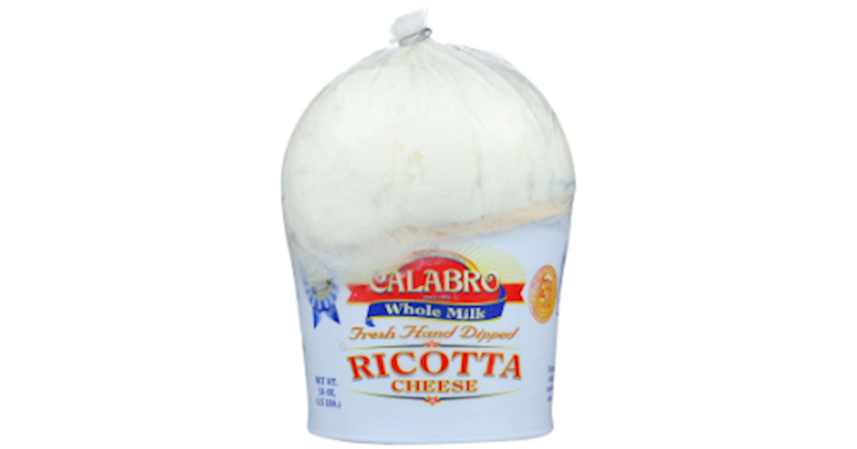 Calabro Cheese Hand Dipped Ricotta - Best Gourmet Products | TasteAtlas
