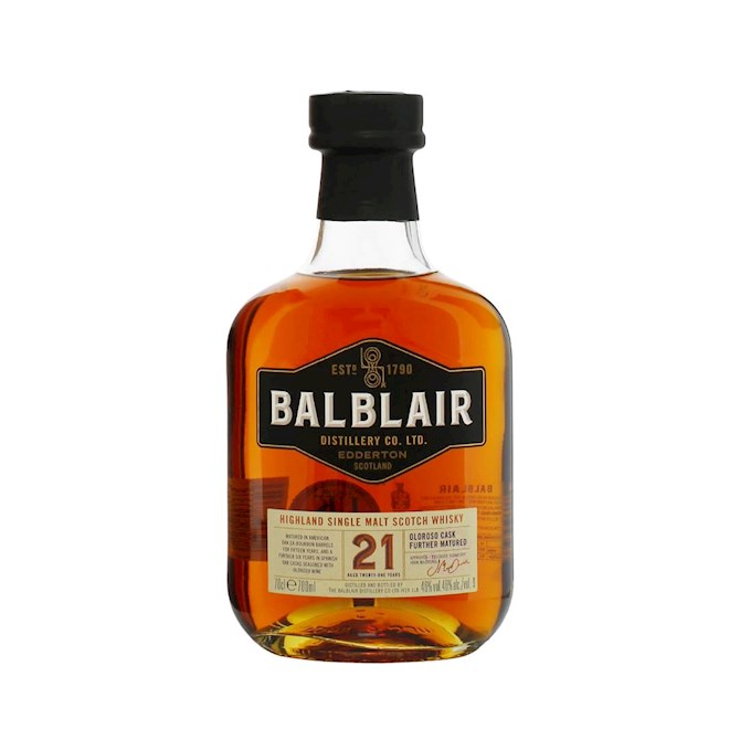 Balblair Distillery Balblair 21 YO Single Malt Scotch Whisky - Best ...
