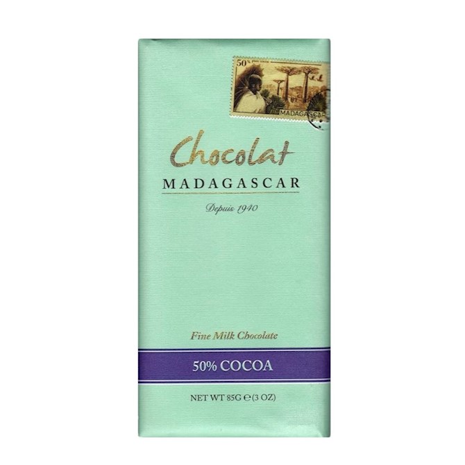 Chocolat Madagascar Fine Milk Chocolate 50% Cocoa - Best Gourmet ...