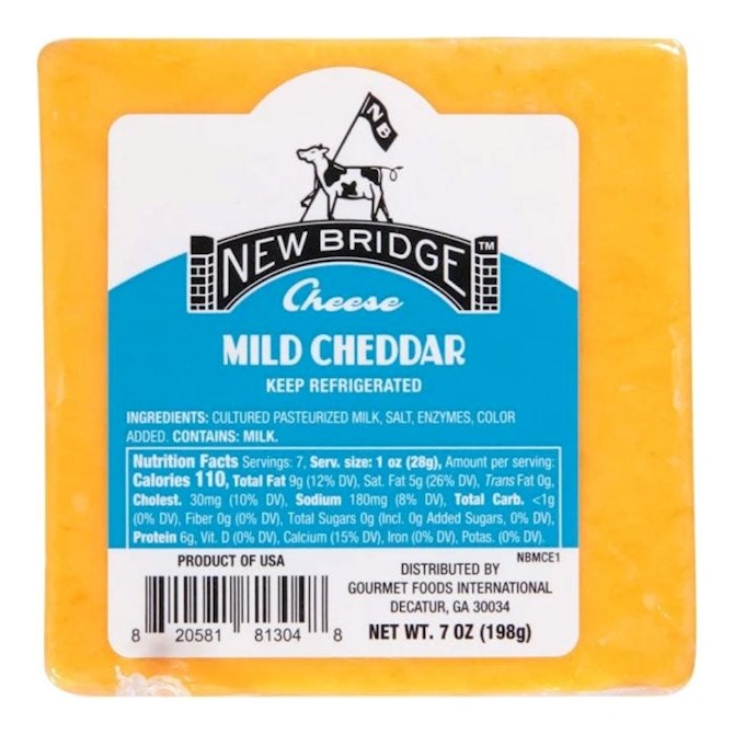 Bridge Cheese Mild White Cheddar - Best Gourmet Products | TasteAtlas