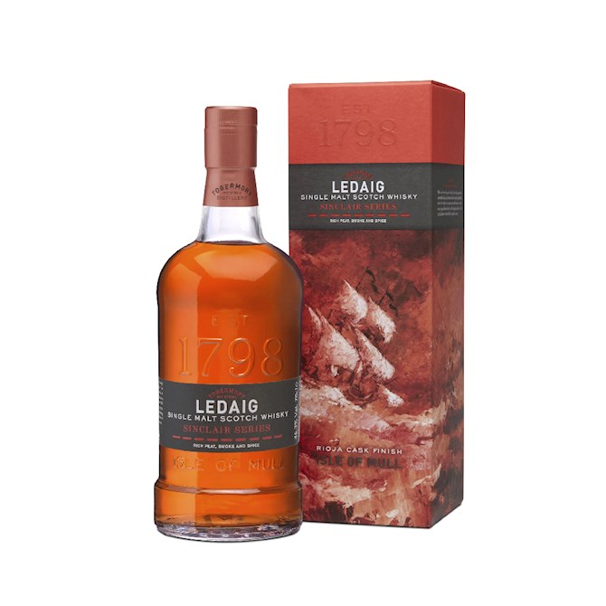 Tobermory Ledaig Sinclair Series Rioja Cask Finish Single Malt Scotch ...