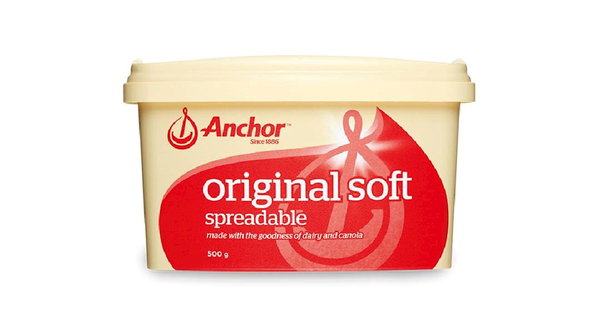 Anchor Dairy Soft Spreadable Butter - Best Gourmet Products | TasteAtlas