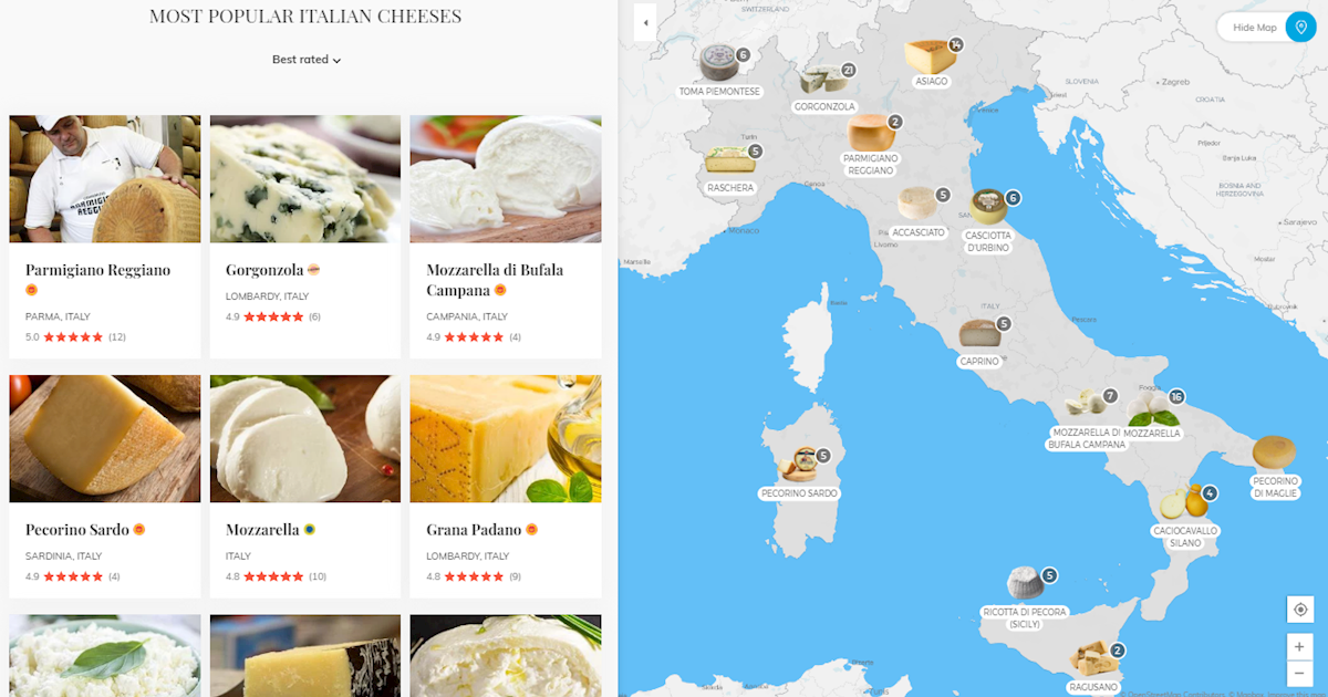 Italian Cheeses: 184 Cheese Types in Italy | TasteAtlas