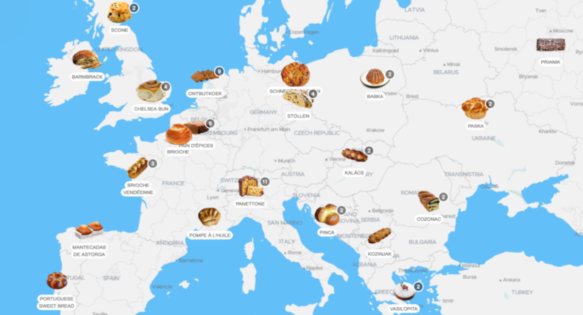European Sweet Breads: Best Recipes & Restaurants | TasteAtlas