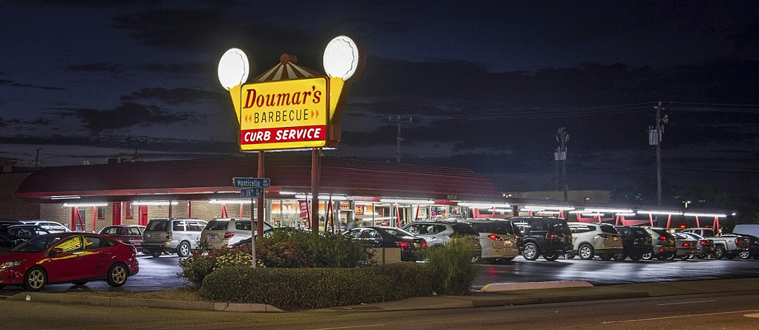 North Carolina-Style Barbecue In Doumar's Cones and Barbecue ...