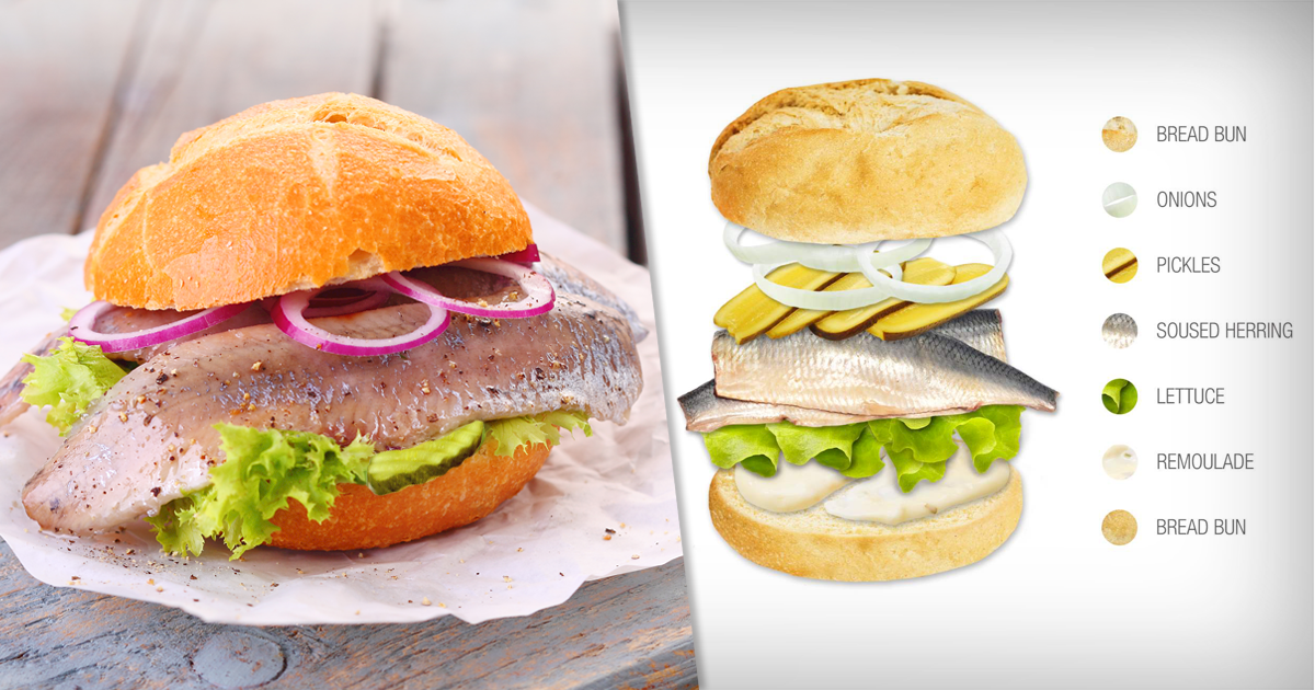 Fischbrötchen | Traditional Sandwich From Schleswig-Holstein, Germany