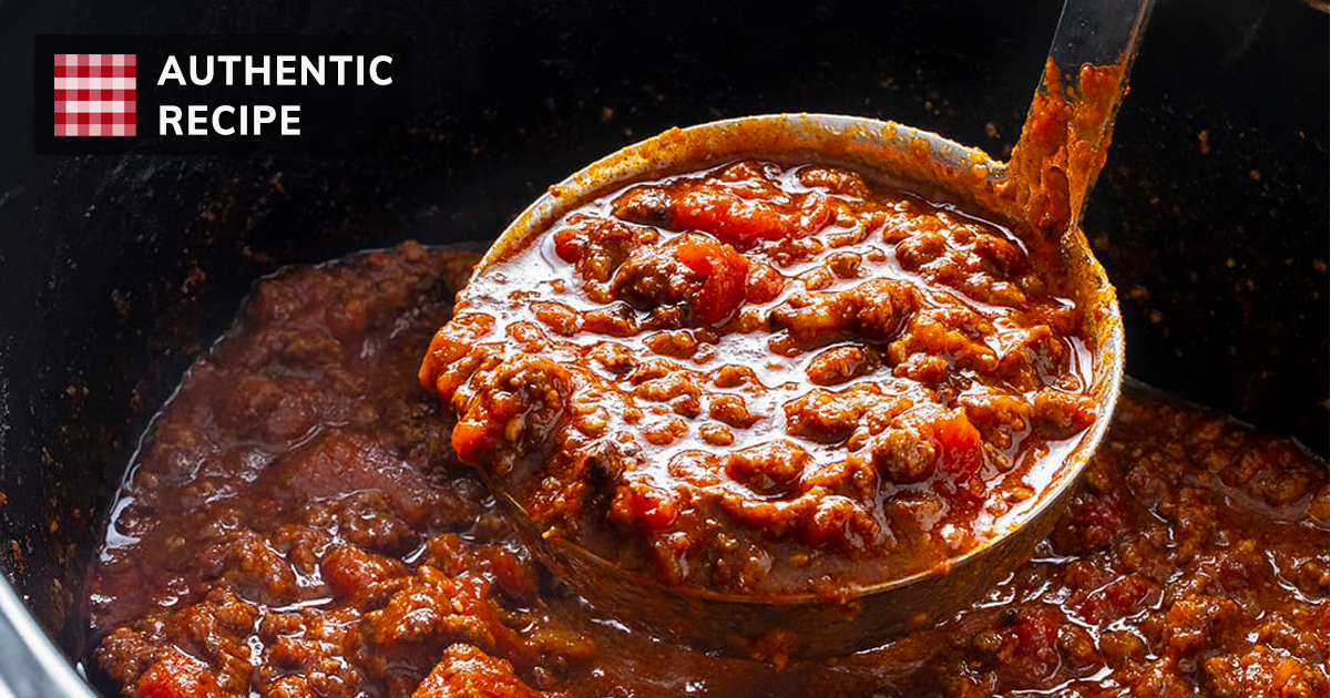Chili Con Carne Authentic Recipe | TasteAtlas