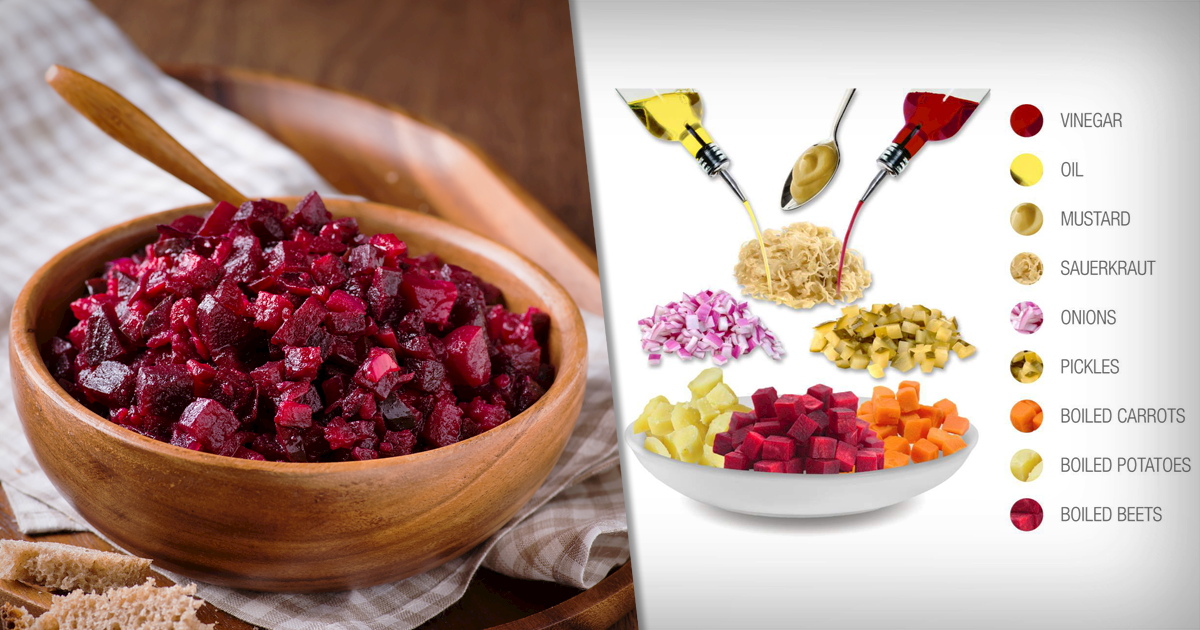 Vinegret | Traditional Salad From Russia, Eastern Europe | TasteAtlas