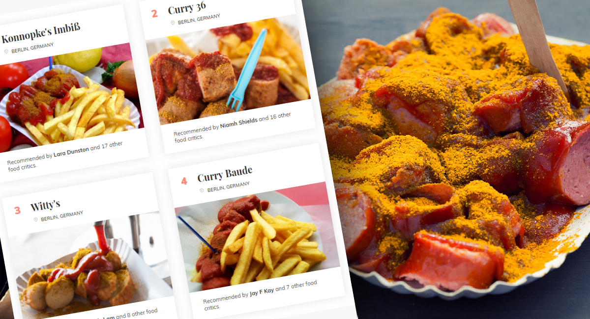 Where to Eat the Best Currywurst in the World? | TasteAtlas