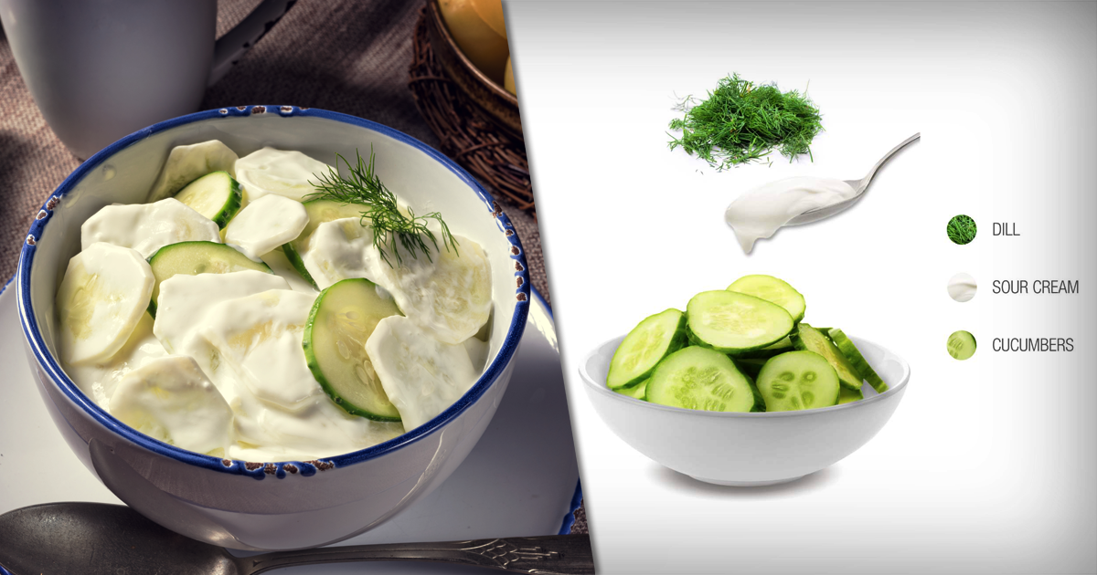 Mizeria | Traditional Salad From Poland