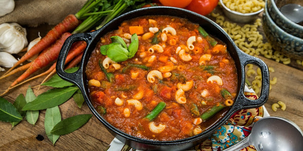 Minestrone | Traditional Vegetable Soup From Italy