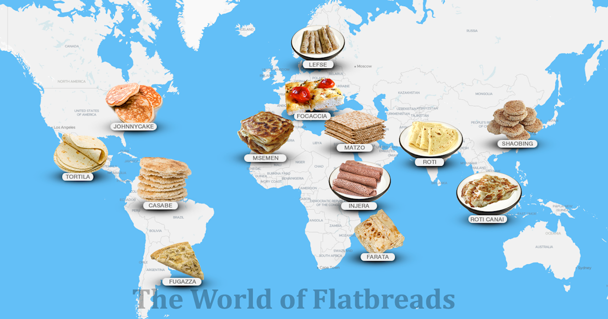 Flatbreads of the World: Best Recipes & Restaurants | TasteAtlas