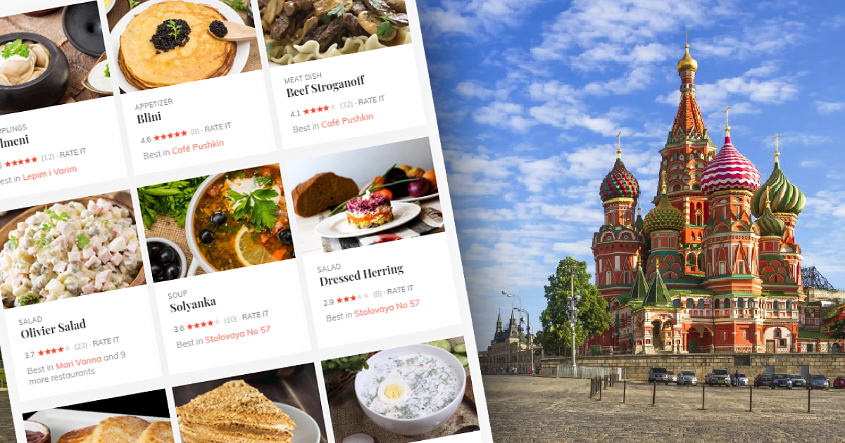 Eat Local in Moscow