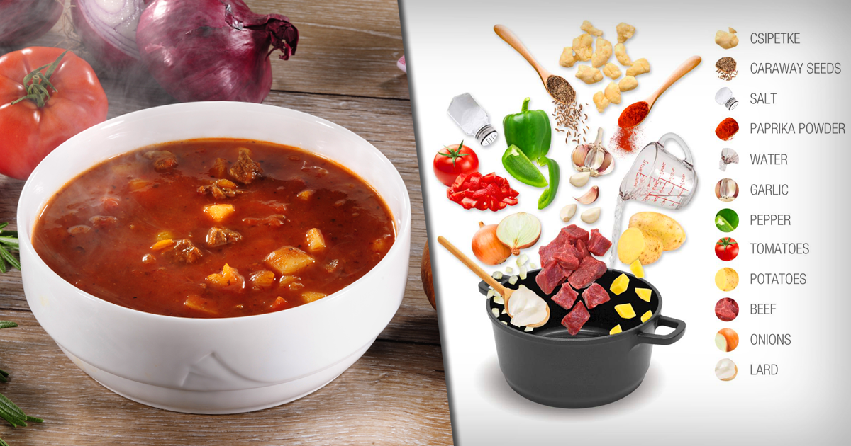 Gulyás | Traditional Meat Soup From Hungary